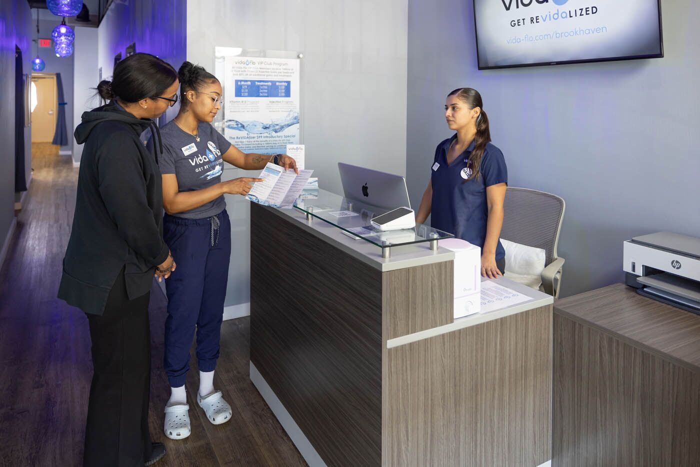 Fluids via IV Infusion Therapy. Vida-Flo